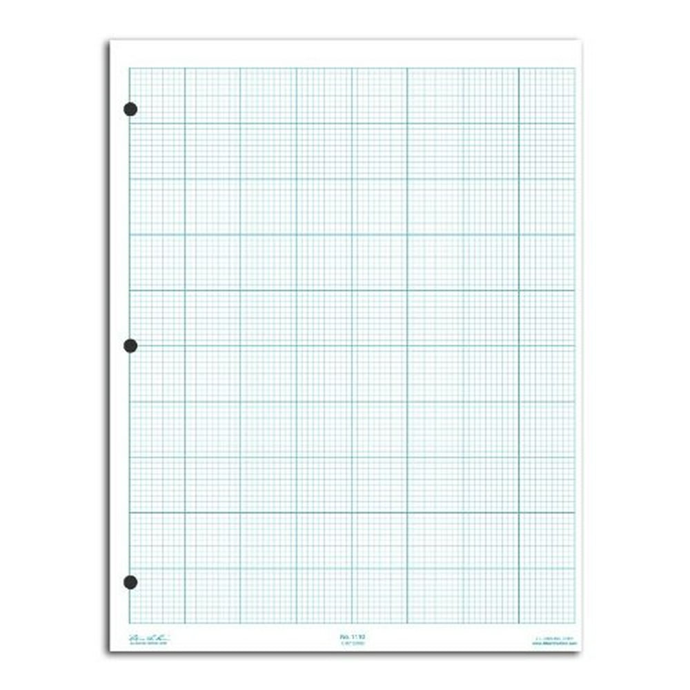 "Rite in the Rain"® Grid Paper Cross Section #11108-1/2" x 11" - 100 ...