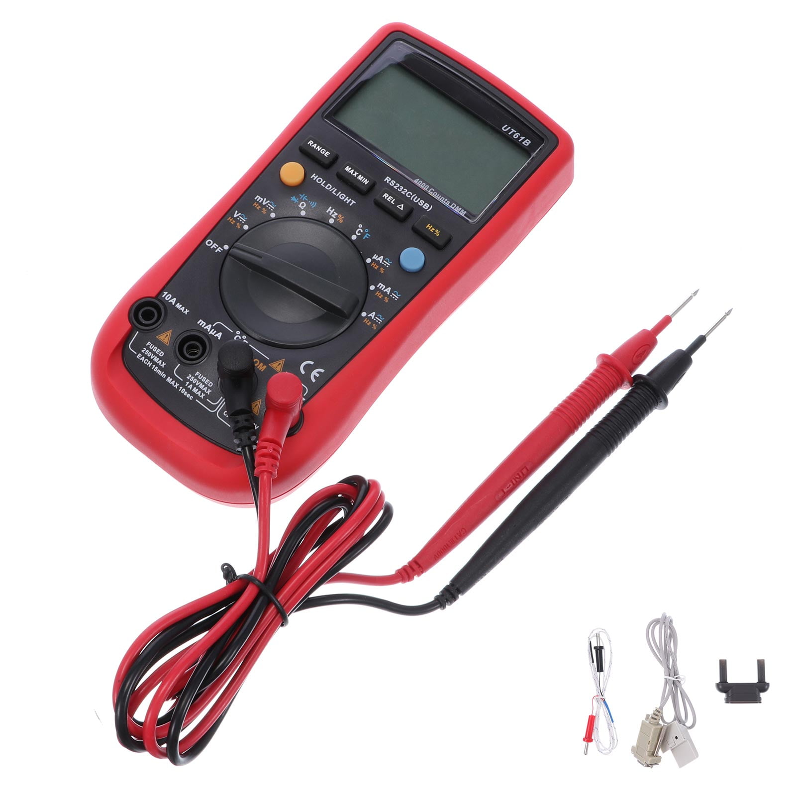 Test, Measure & Inspect Voltmeter Ammeter for Family School Digital ...