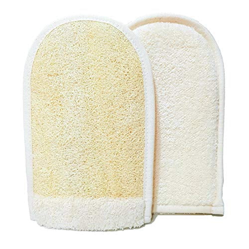 EUROPEAN M6, Premium Exfoliating Loofah Body Scrub - Dual Side Big Size ...