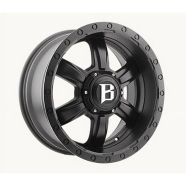 20" Black 814 Jester Wheel by Ballistic Wheels 814290655+12FB - Walmart.com