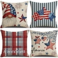 4th of July Star Decorations, Independence Day Throw Pillowcase Cover ...