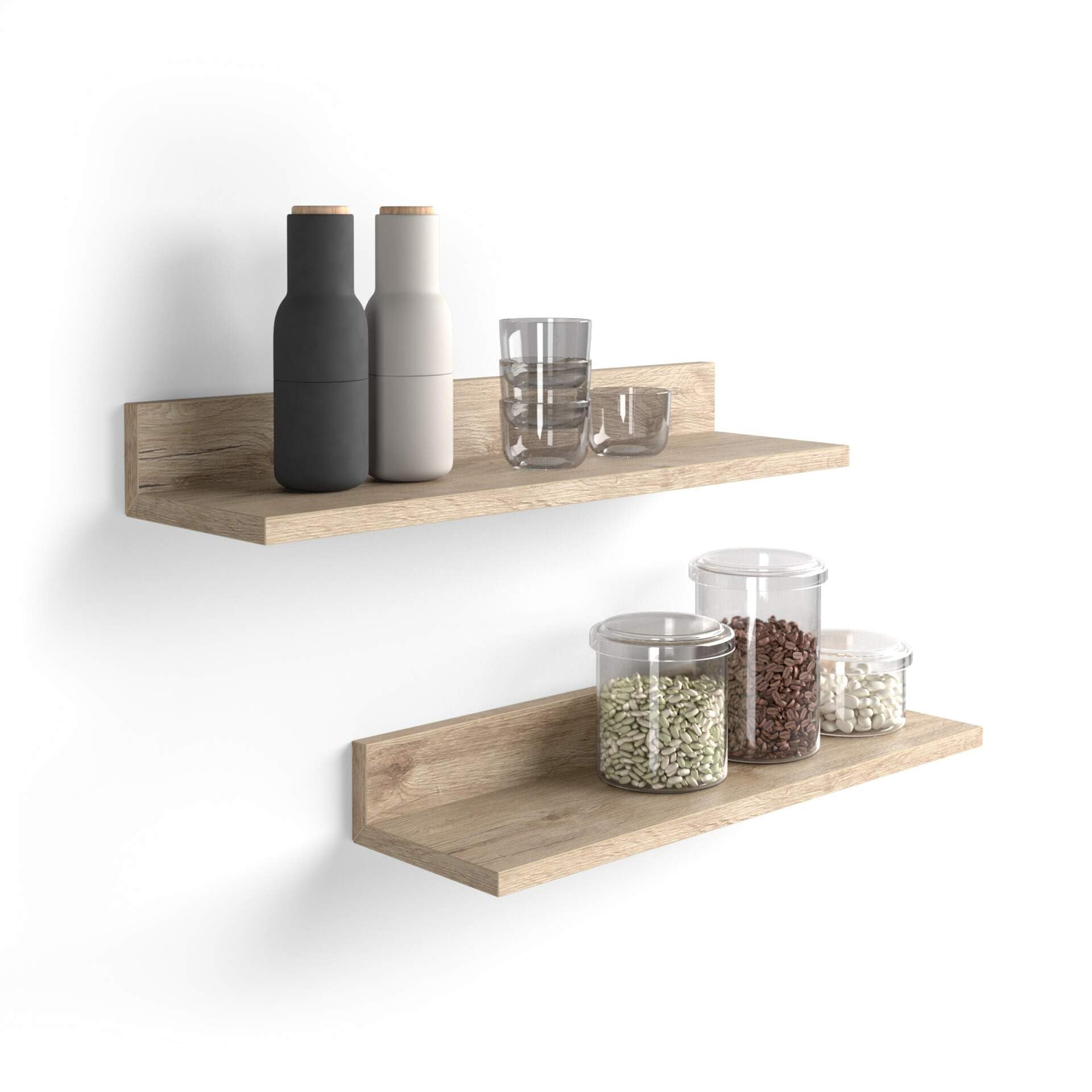 Click here for Mobili Fiver  Set Of 2 Rachele Shelves  23.62 In... prices