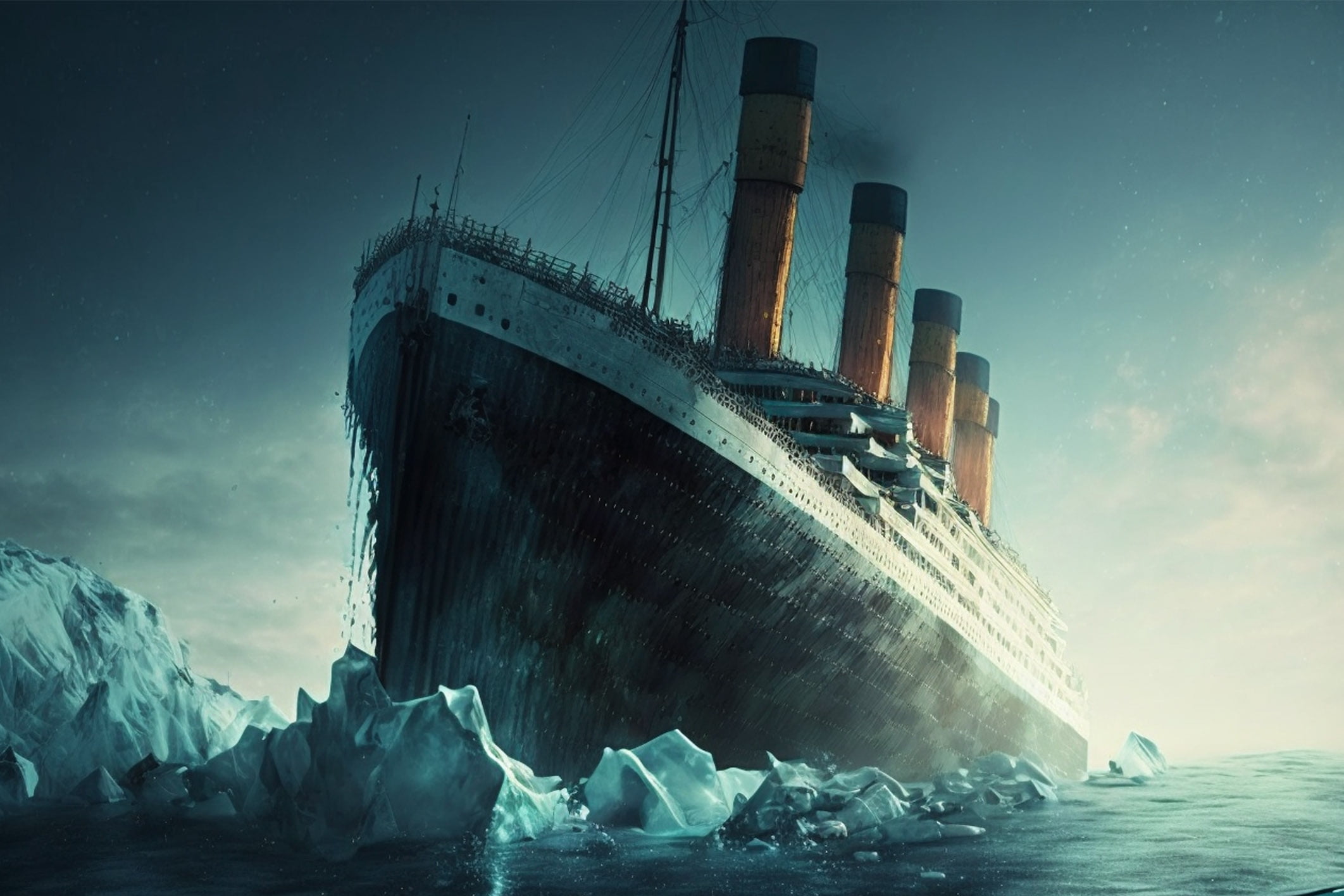 24x36 gallery poster, Titanic art p2 - Walmart.com