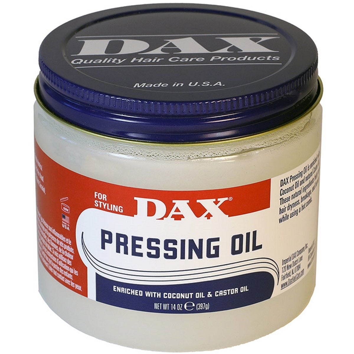 DAX - Pressing Oil 14 Oz. * BEAUTY TALK LA * - Walmart.com