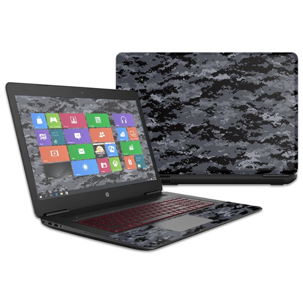 Skin Decal Wrap Compatible With HP OMEN Laptop 17t (2016) Digital Camo ...