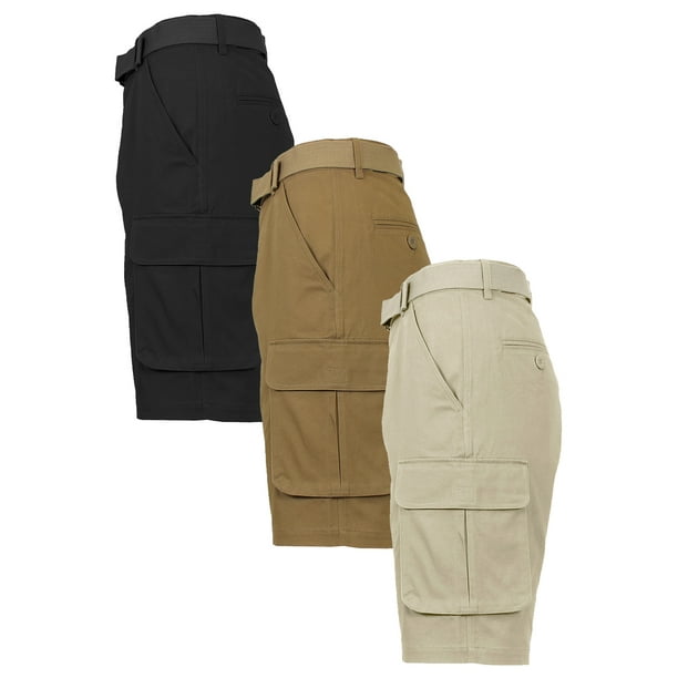 Polyester Cargo Shorts