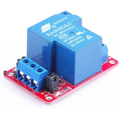 1 Channel Relay Module DC 24V 30A with optocoupler Isolation Support ...