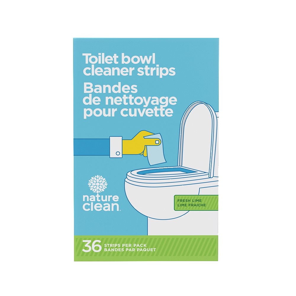Nature Clean Toilet Bowl Cleaner Strips - Fresh Lime - Walmart.ca