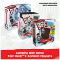 Tech Deck, Nyjah Rail Shredder Skatepark, X-Connect Fingerboard Playset ...