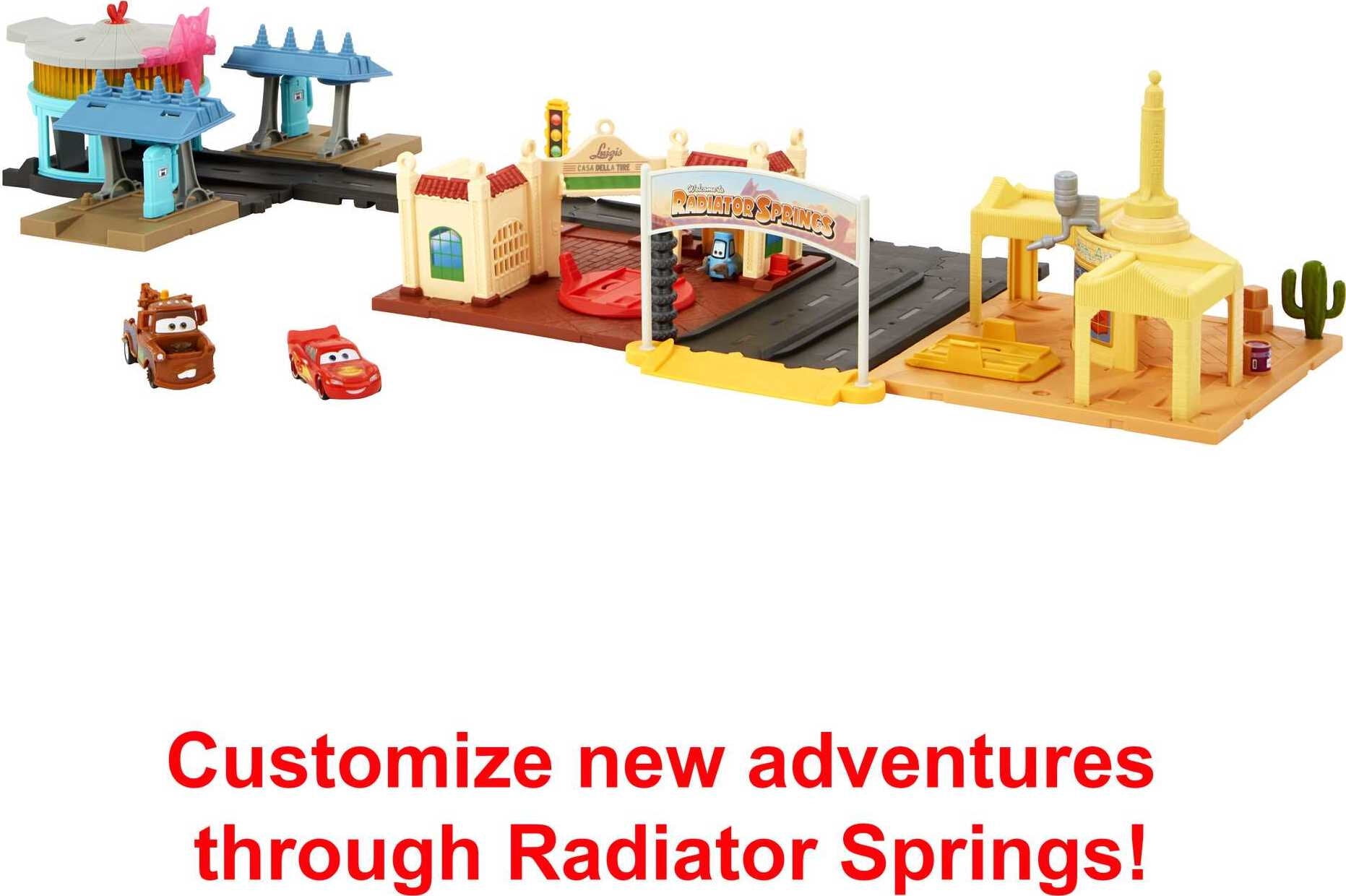 Buy Disney and Pixar Cars Toys On The Road Radiator Springs Tour ...