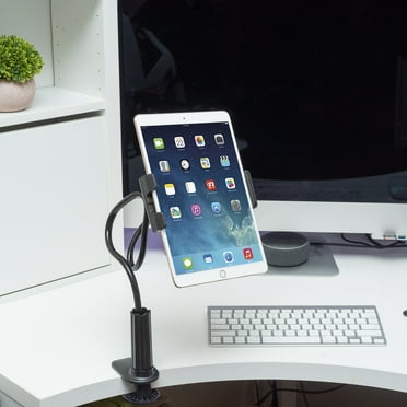 Deyuer Long Arm Mount Cell Phone Tablet GPS Clamp Holder Stand Brace ...