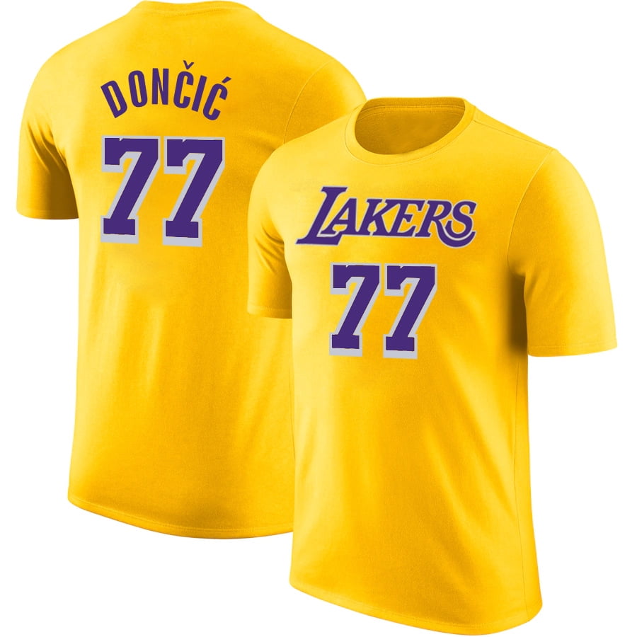 Click here for Harmony Audio Nba Lakers East Qiqi No. 77 T-Shirt... prices