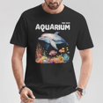 Aquarium Squad Sea Animal Lover Tee – Unisex Adult Cotton T-Shirt ...