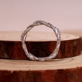 0.50 TW Round Moissanite Infinity Twist Pave Wedding Band - Full ...