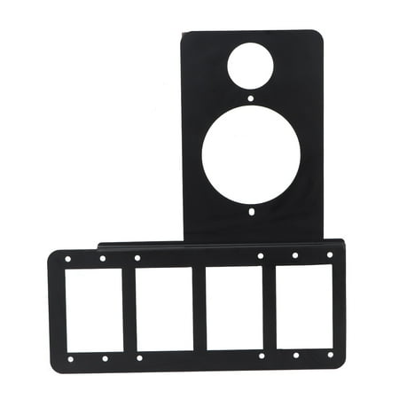 License Plate Frame Holder Mounting Bracket with LED Light Fit for Jeep ...