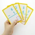 BAZIC Subtraction Flash Cards, Numbers Math Flashcards, Activity Game ...