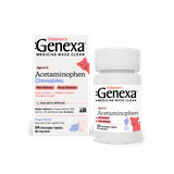 Genexa Children's Acetaminophen Pain & Fever Relief Chewable Tablets ...