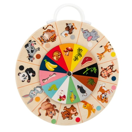 Amdohai Wooden Double-Sided Multiplication Table Turntable Baby ...