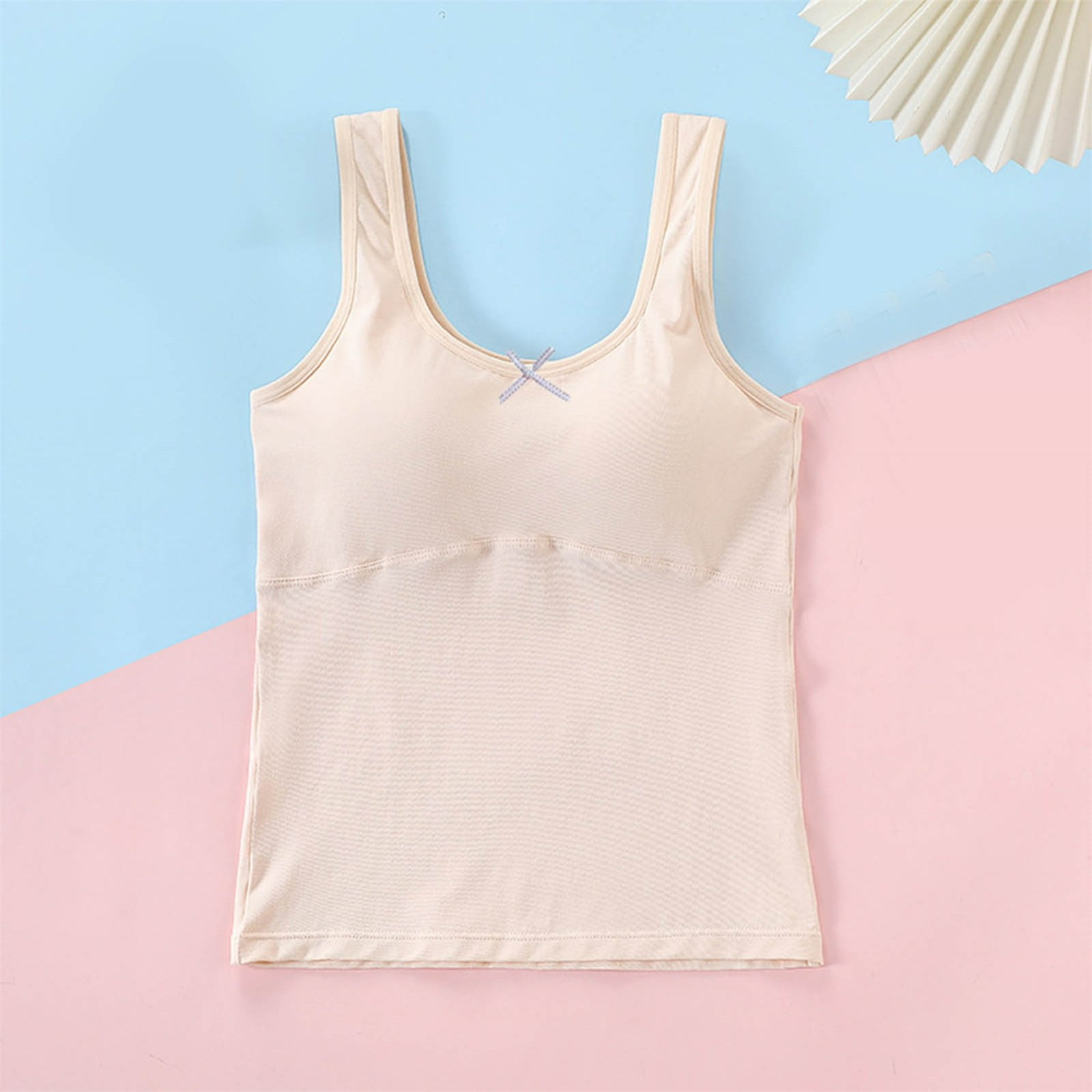 Click here for Yunafft Girls Cotton Tank Top Anti-Show Modesty Lo... prices