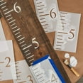 6Pcs Scale Rulers Stencil Growth Chart Stencil Templates for Farmhouses ...