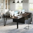Tribesigns 8FT Conference Table, 94.48 Inches Conference Room Meeting ...