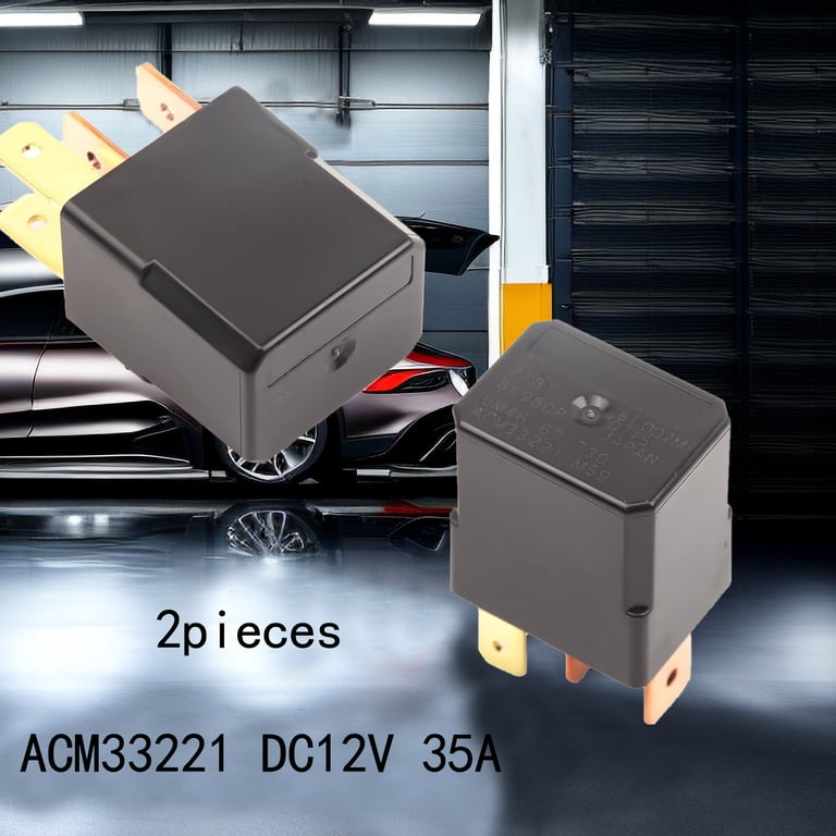 Cross Reference CM1A-R-12V ACM33221 Automotive Micro-ISO Relay SPST 35A ...