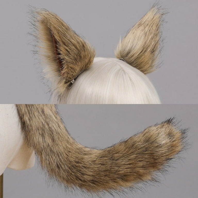 Anime Wolf Ears And Tail