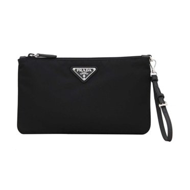 Prada Tessuto Red Nylon Cargo Mini Triangle Pouch on Lanyard Neck Bag ...