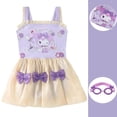 My Melody Swimsuit Kuromi Cinnamoroll Cartoon Sunscreen Swimwear ...