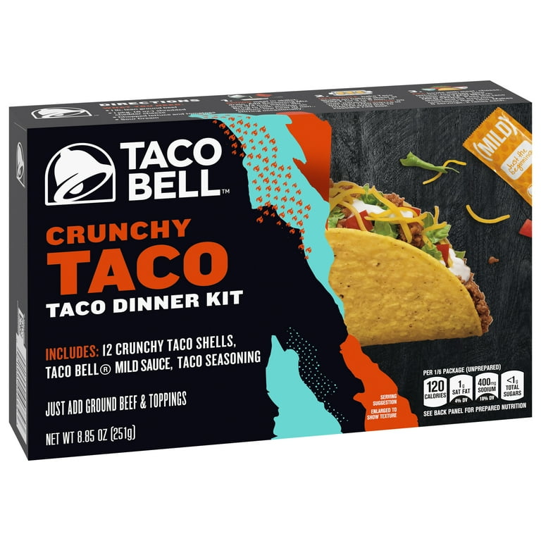 Taco Bell 12 Taco Box