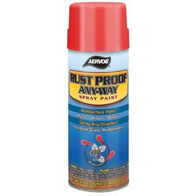 16 Oz Flat Black Rust Proof Paint (12 Oz Fill) - Walmart.com