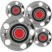 Fuel Rider Set of 2 Chrome ABS Center Caps Compatible with 1994-1998 ...