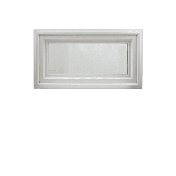 60"x12" Double Pane White Vinyl Transom Window Low-E Glass, Argon Gas ...
