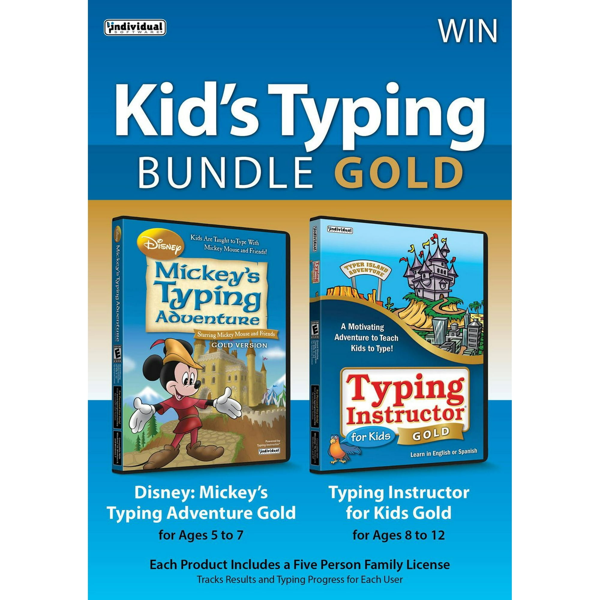Click here for Individual Software Kids Typing Bundle Gold - Wind... prices