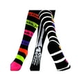 TeeHee Novelty Halloween Knee High Socks for Women 3-Pack (Bones ...