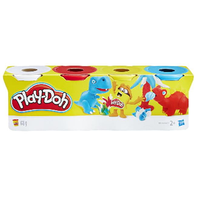 Play-Doh Hasbro Playout Primary Colors - Pack of 4 - Walmart.com