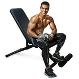 RitFit Adjustable Foldable Utility Weight Bench for Home Gym ...