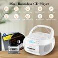 Free Shipping! Sun & Moon Portable Boombox with CD Cassette Player ...