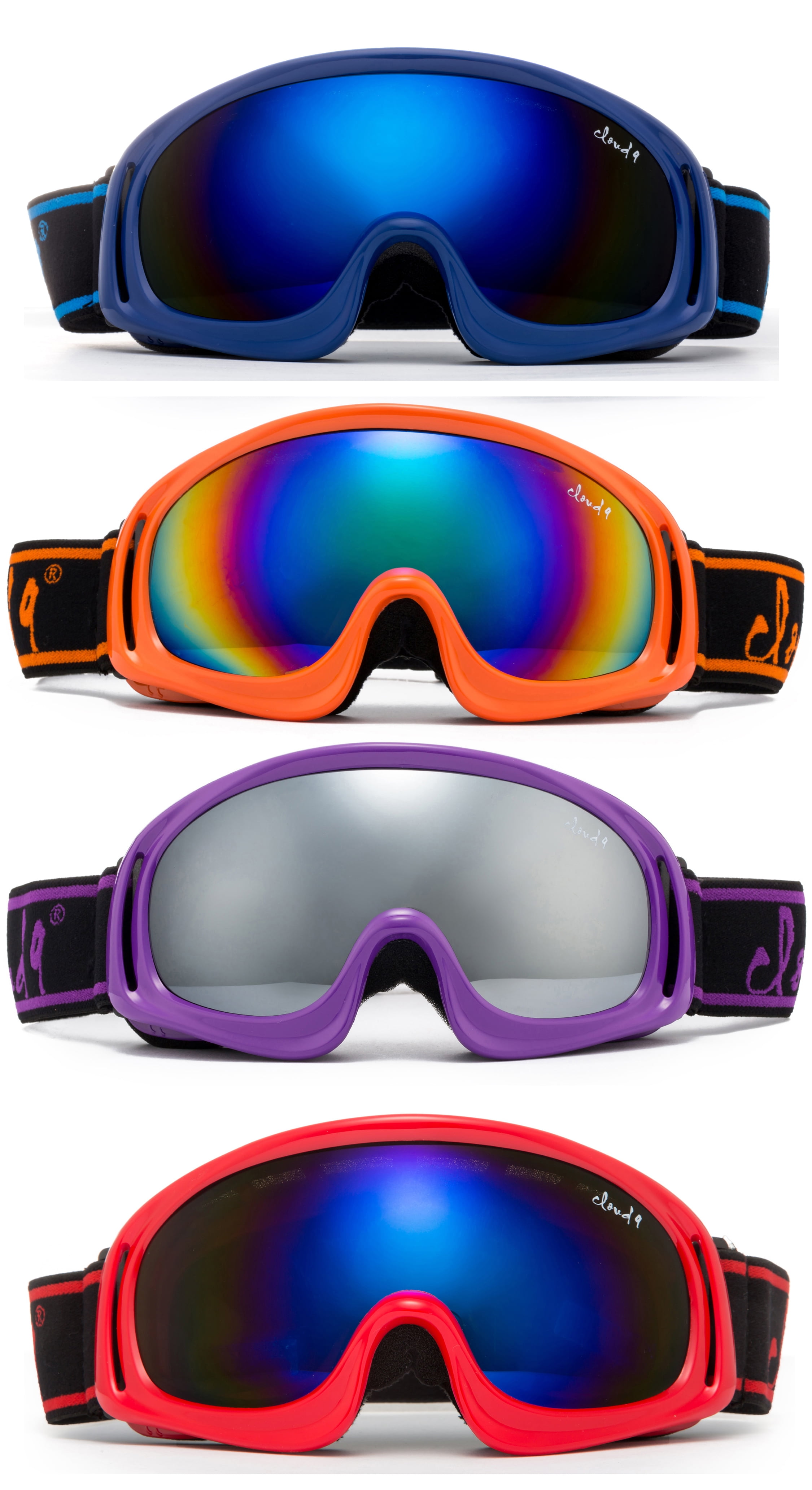 Cloud 9 - Kids Snow Goggles "Nosegrab" Anti-Fog Dual Lens UV400 ...