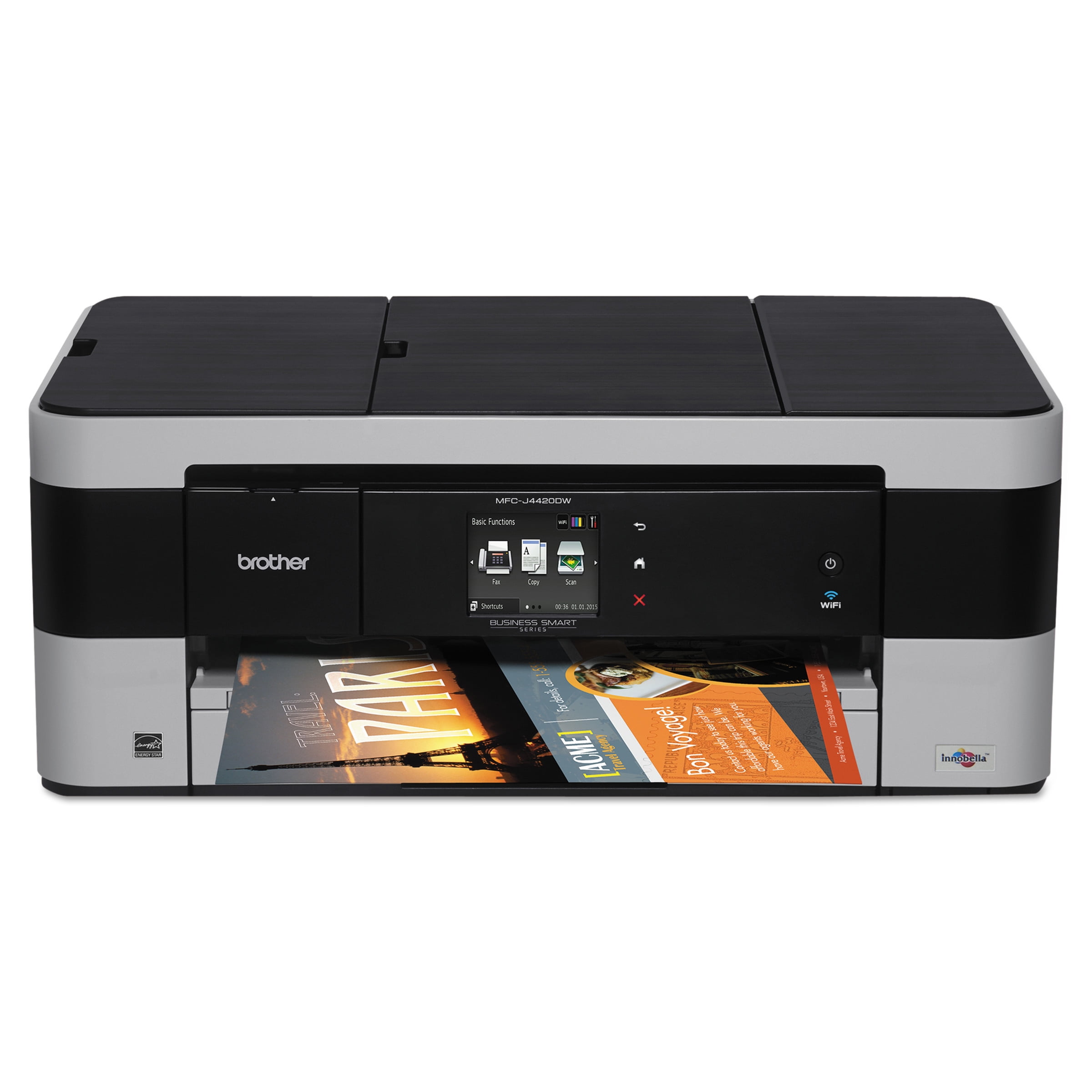 Brother Business Smart MFC-J4420DW Multifunction Inkjet Printer, Copy ...