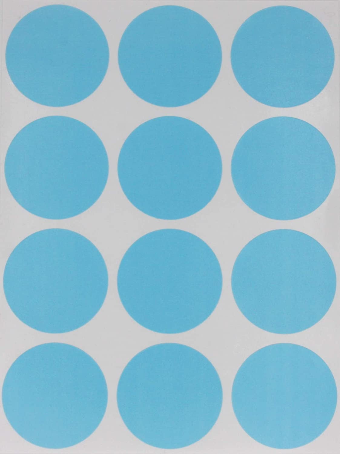 Sticker Labels for Packaging Boxes, Seals, and Envelopes in Light Blue ...