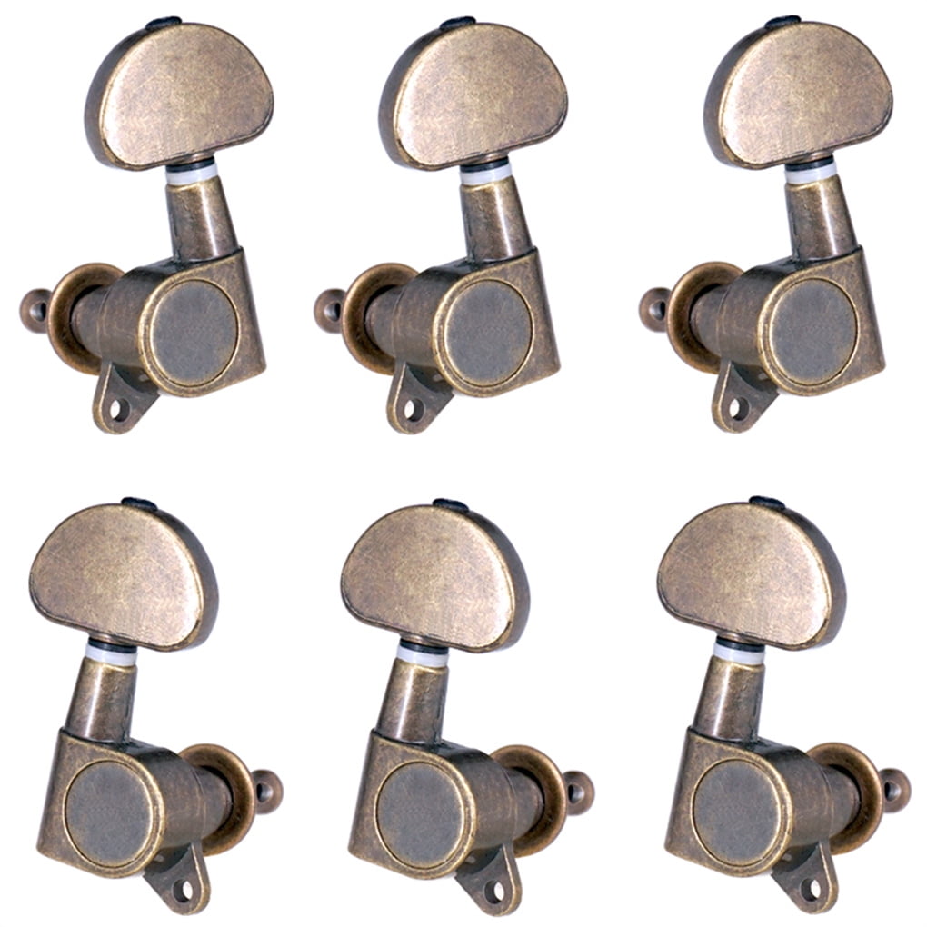Tssuoun 6 Pieces Guitar Tuning Pegs Component Professional Music ...