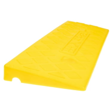 Car Vehicle Curbside Driveway Ramp- Heavy Duty Rubber Threshold Bridge ...