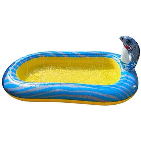 Inflatable Dinosaur Fountain Outdoor Dolphin Sprinkler Play Mat ...