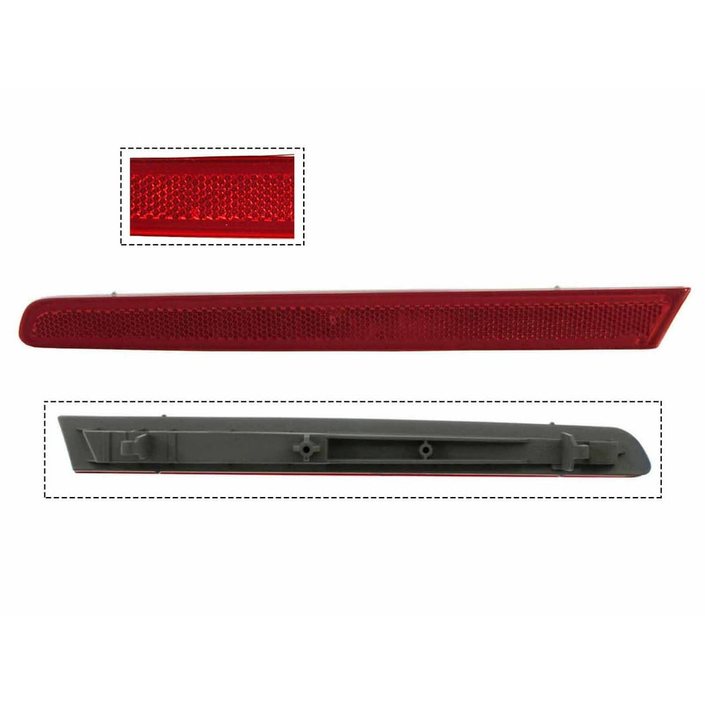 APA Replacement Rear Bumper Reflector for 2011 2012 2013 2014 2015 ...