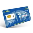 TALKSIM 4G LTE Prepaid SIM Card Kit for AT&T, T-Mobile, Data-Only sim ...