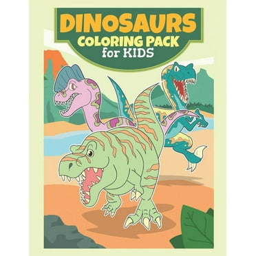 Hidden Picture DINOSAUR Coloring Activity Book: dinosaur hidden ...
