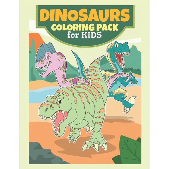 Annas Little Dino Coloring Book: Personalized Dinosaur Coloring Book ...