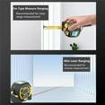 DUJRUIS 3 IN 1 Laser Rangefinder Steel Tape Measurement Rangefinder ...