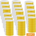 200pcs Paper Wristbands for Events, Golden Event Wrist Bands Waterproof ...
